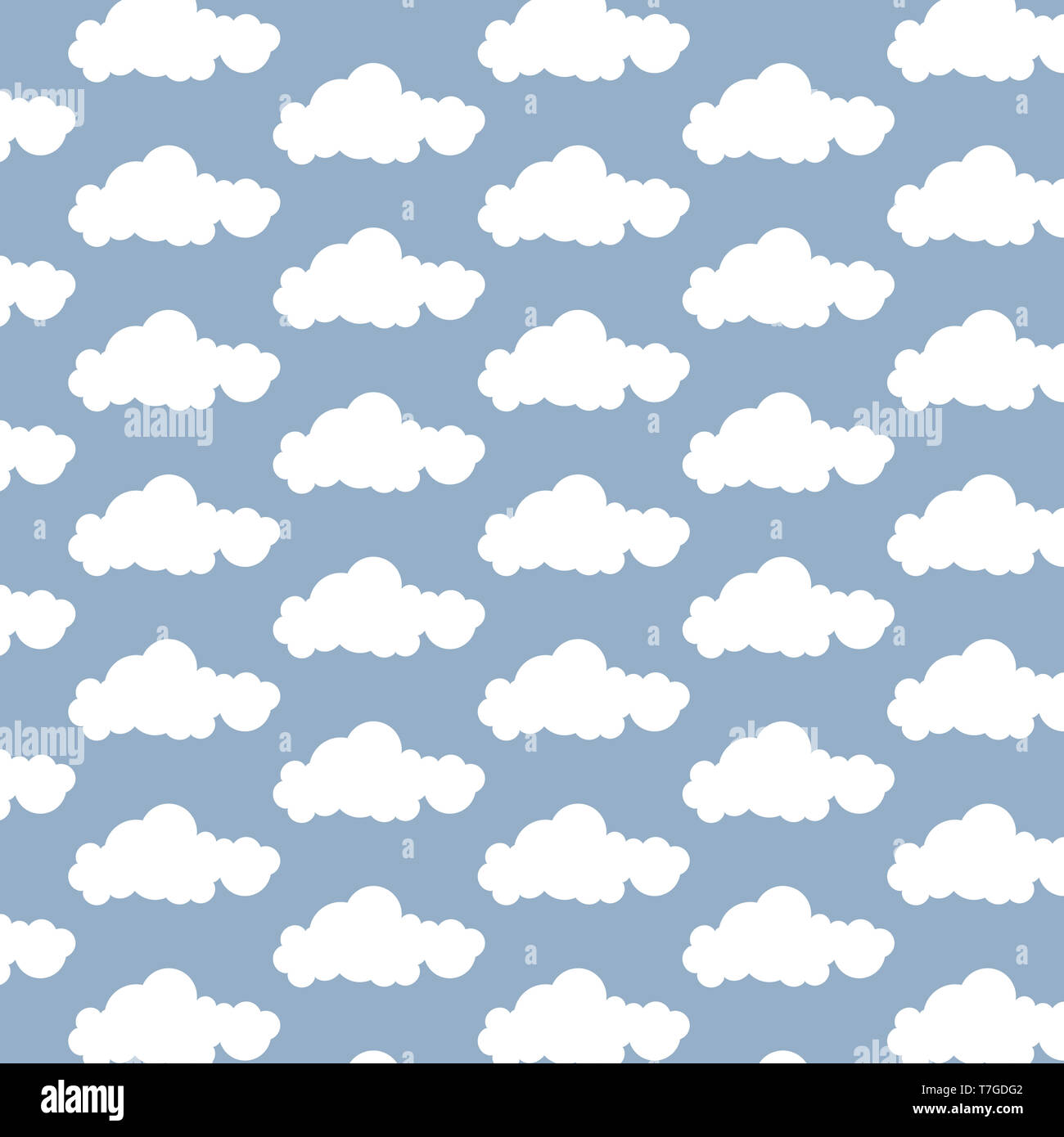 Simple cloud pattern background Stock Photo - Alamy