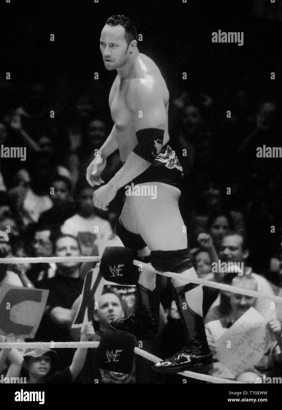 The rock dwayne johnson 1999 hi-res stock photography and images - Alamy