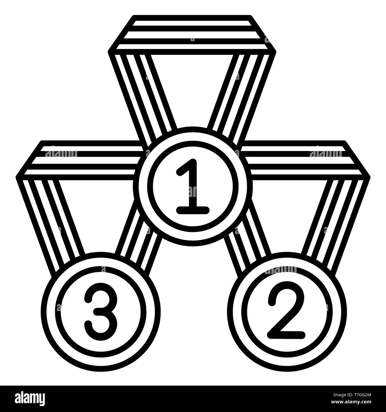 Certificate of merit illustration Black and White Stock Photos & Images ...