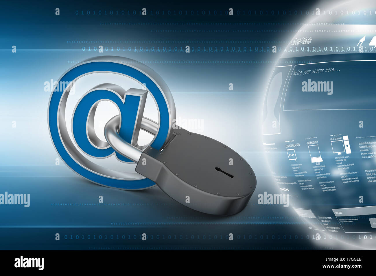 Internet security concept Stock Photo - Alamy