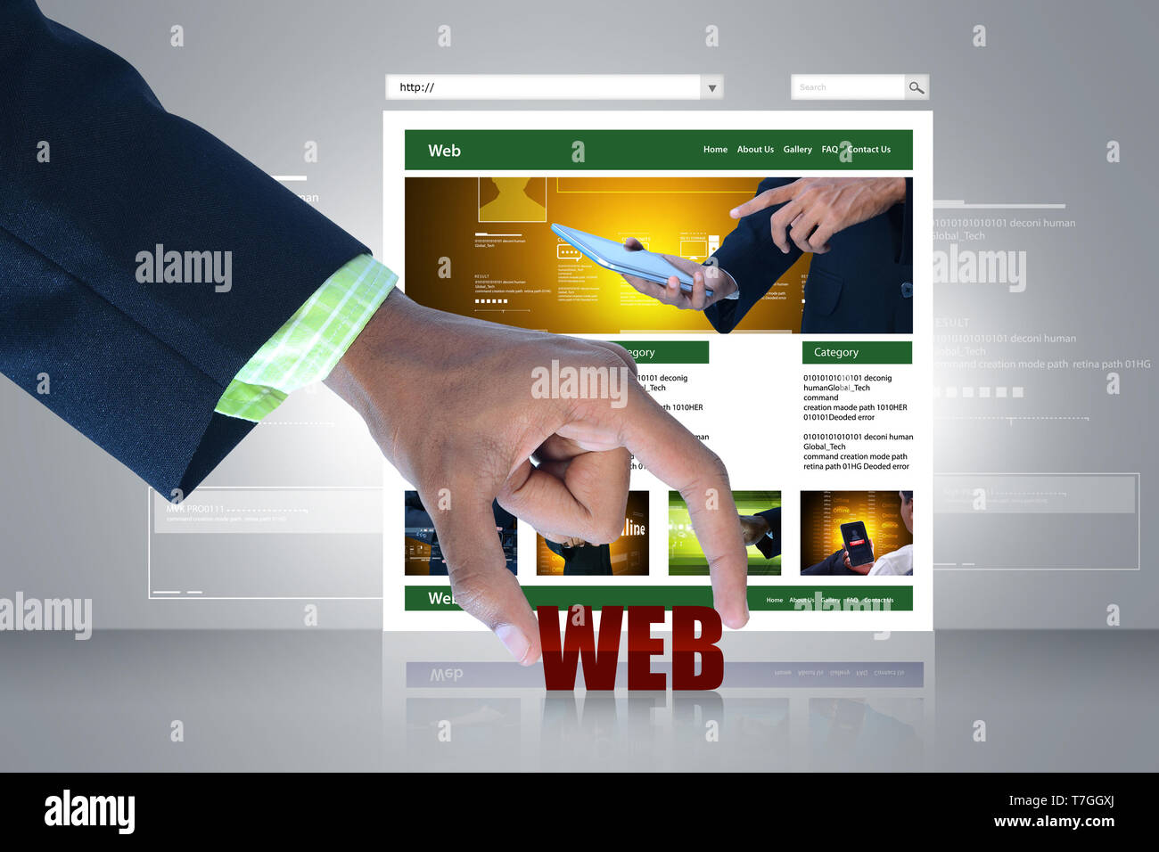 Seek website hi-res stock photography and images - Alamy