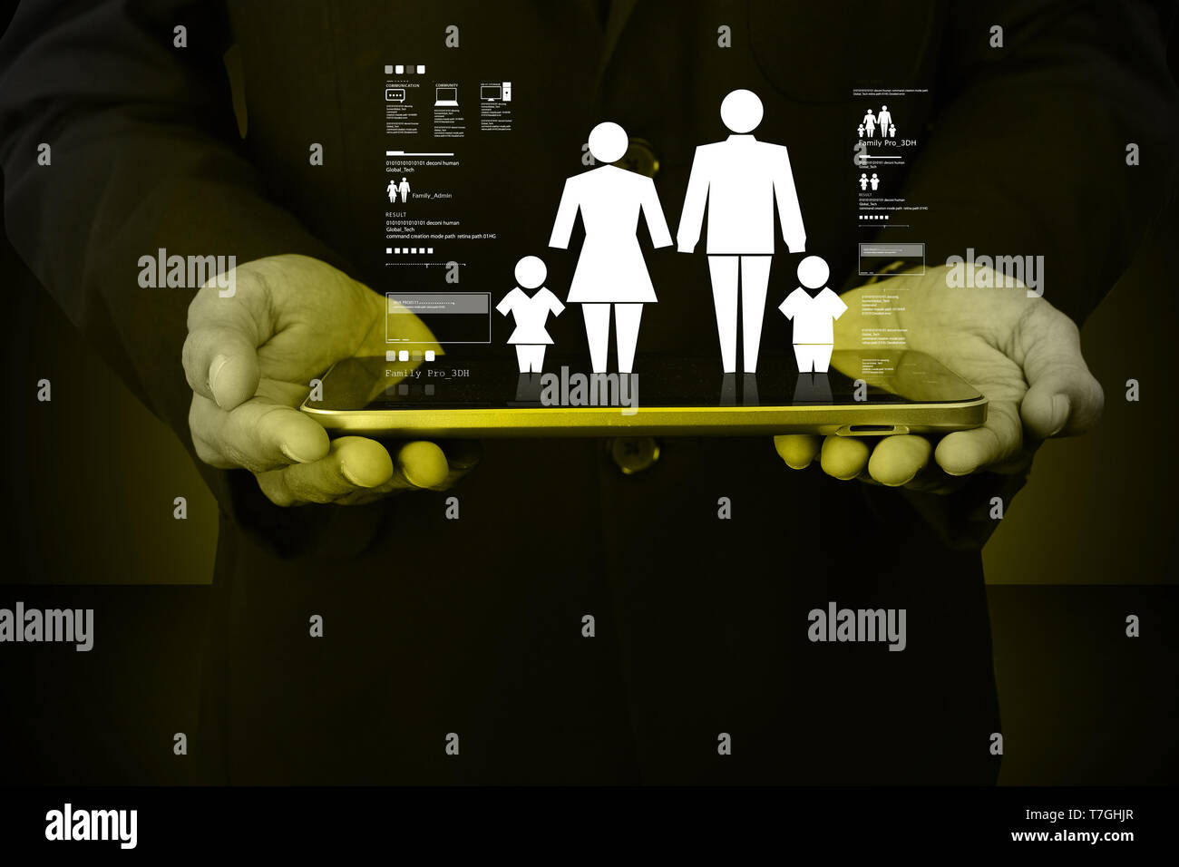 Family insurance concept Stock Photo - Alamy