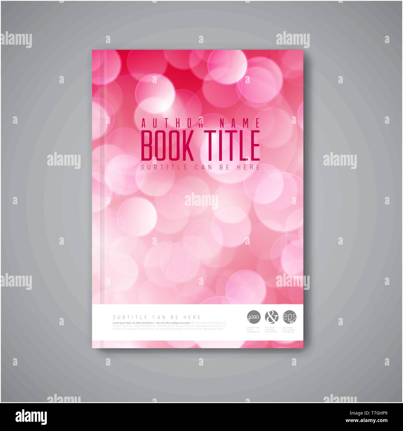 Modern Vector abstract brochure / book / flyer design template Stock ...