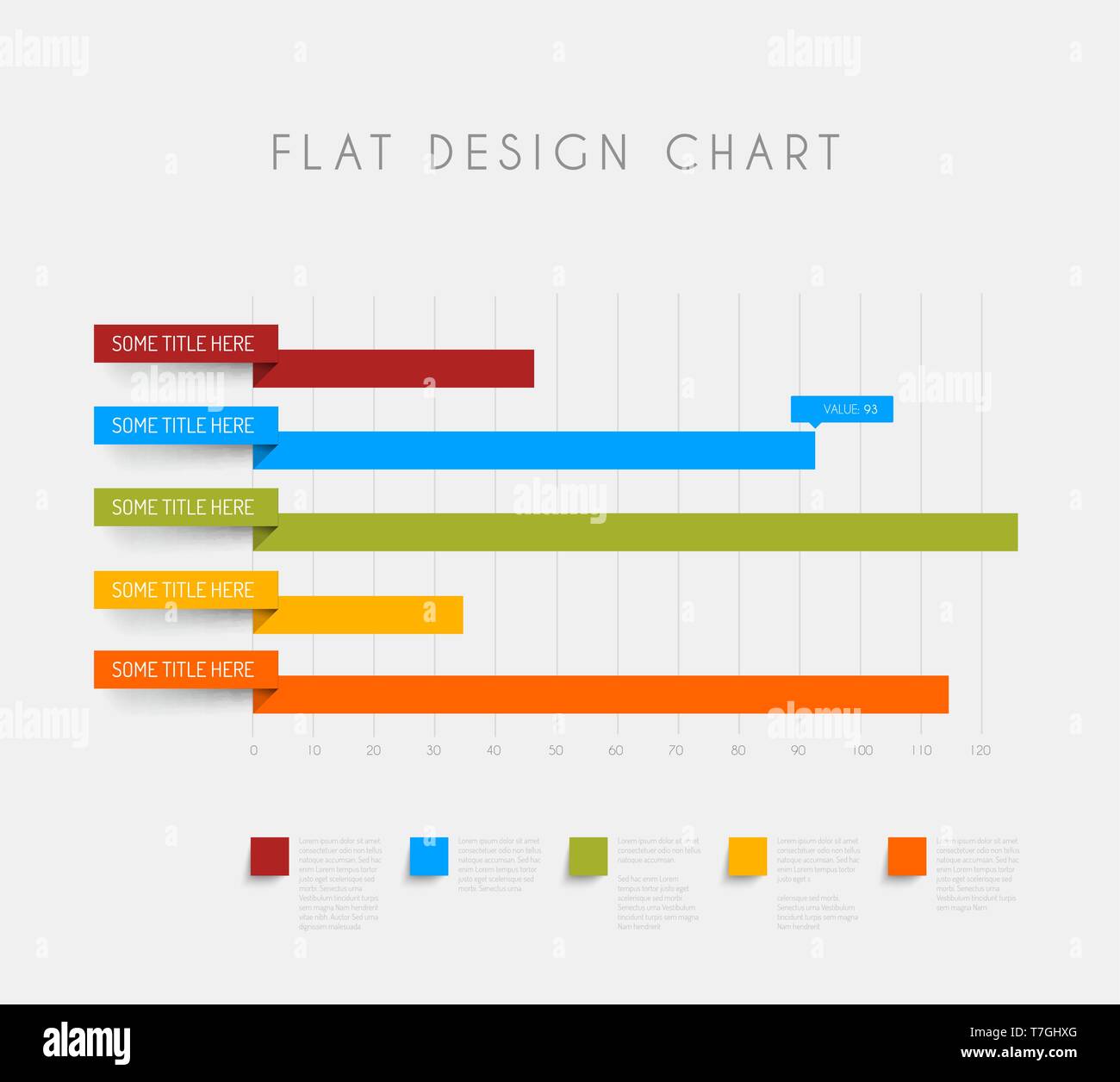 Vector flat design statistics column horizontal graphs Stock Vector ... Vector flat design statistics column horizontal graphs Stock Vector ...