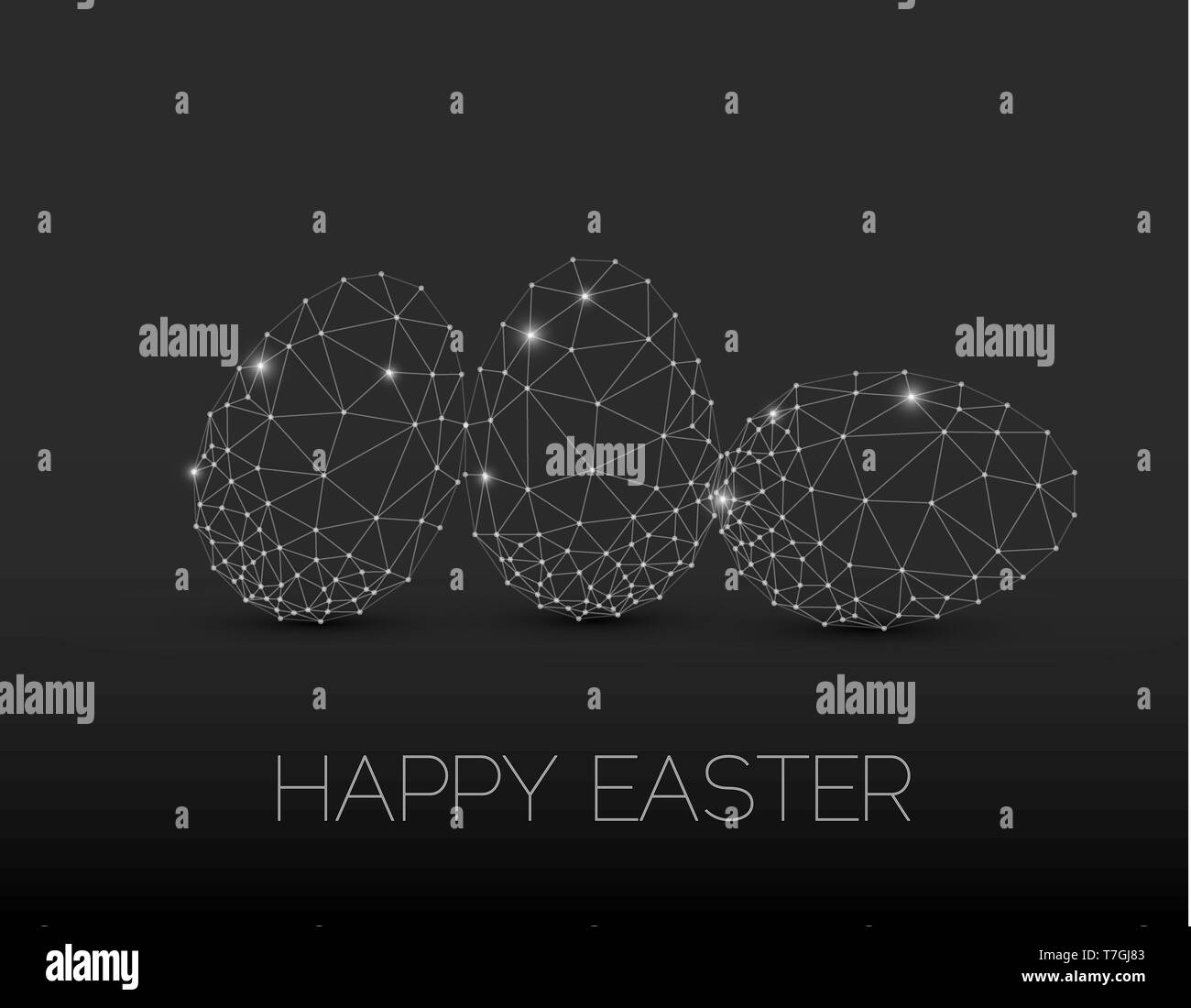 3d minimalist easter egg Stock Vector Images - Alamy