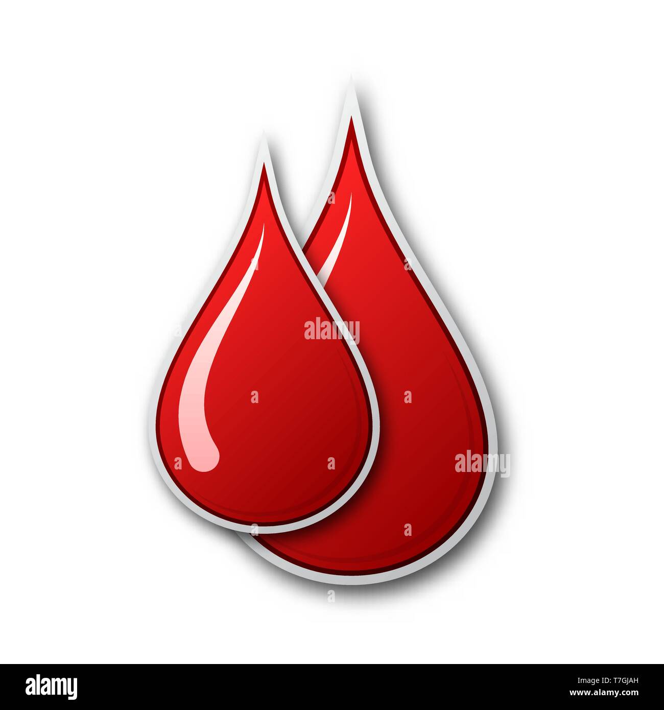 Blood Drop Vector