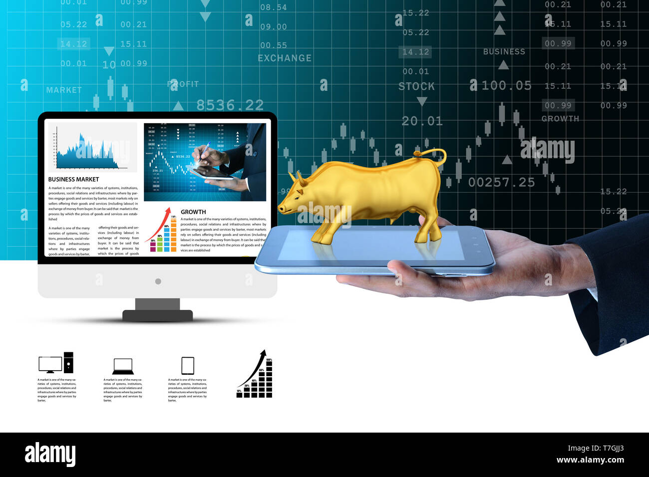 Market situation hi-res stock photography and images - Alamy