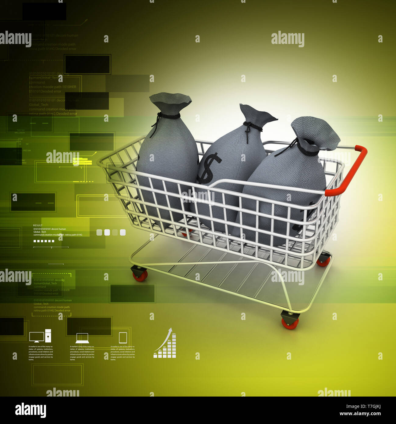 Cash and carry trolley hi-res stock photography and images - Alamy