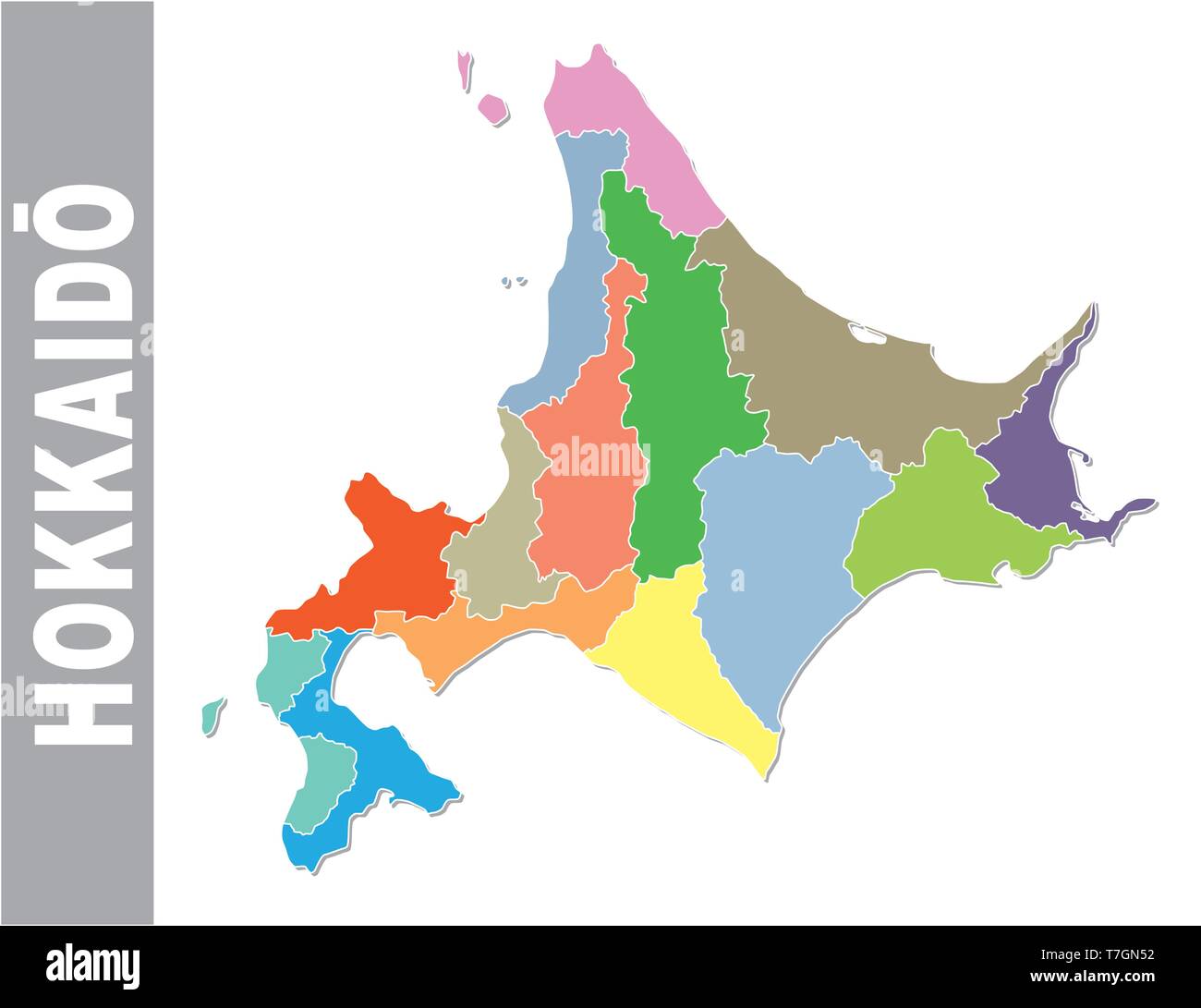 Political Map Of Japan Japan Prefectures Map