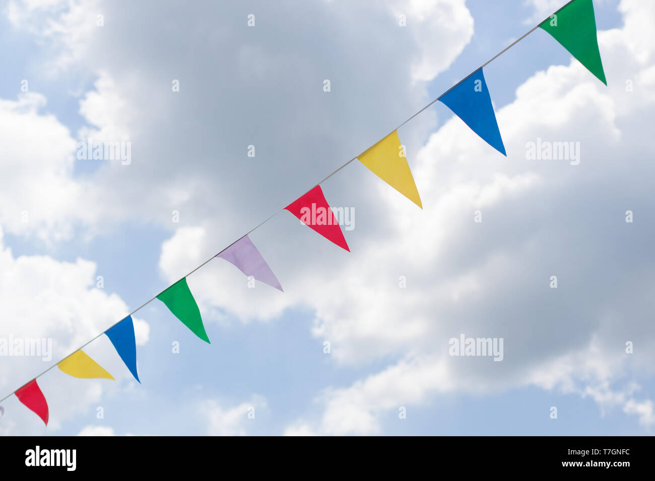 Flag flags pennant pennants hi-res stock photography and images - Alamy