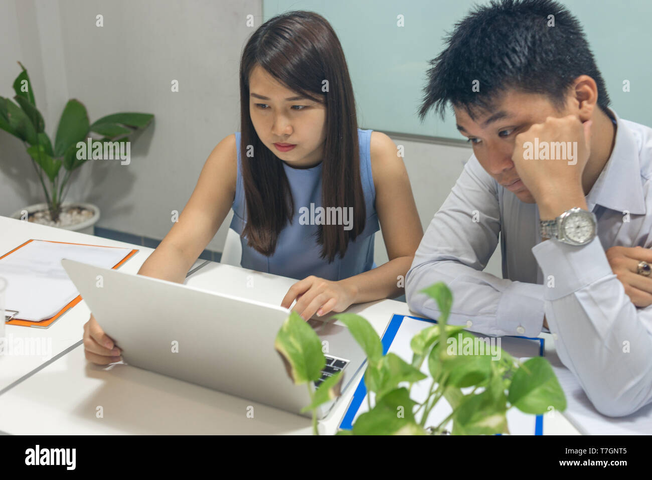 Business team working together in the office Stock Photo - Alamy