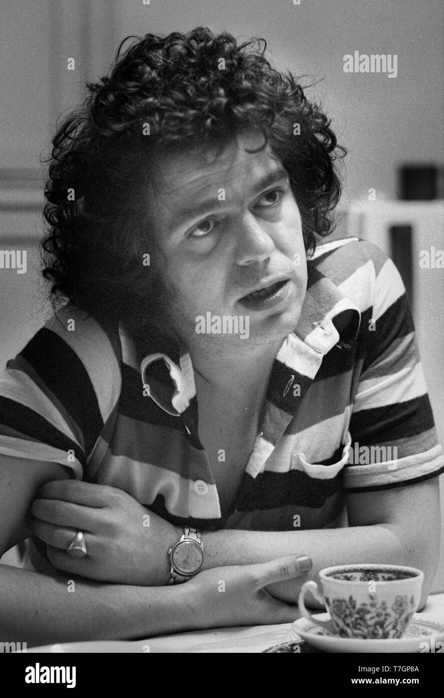 Tim Rose during an interview at the Rockfield Studios Monmouth, UK ...