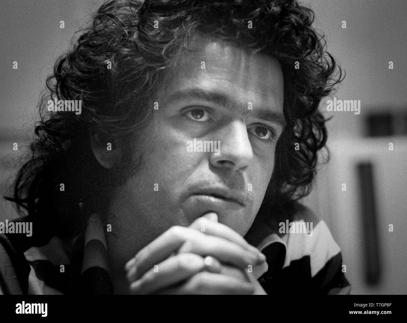 Tim Rose during an interview at the Rockfield Studios Monmouth, UK ...