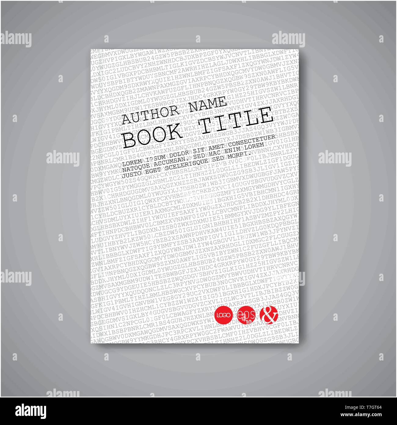 Modern Vector abstract brochure / book / flyer design template Stock ...