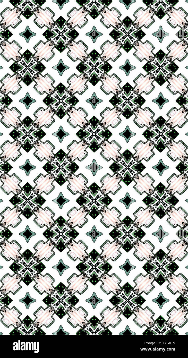 Ornate geometric pattern and abstract colored background Stock Photo ...