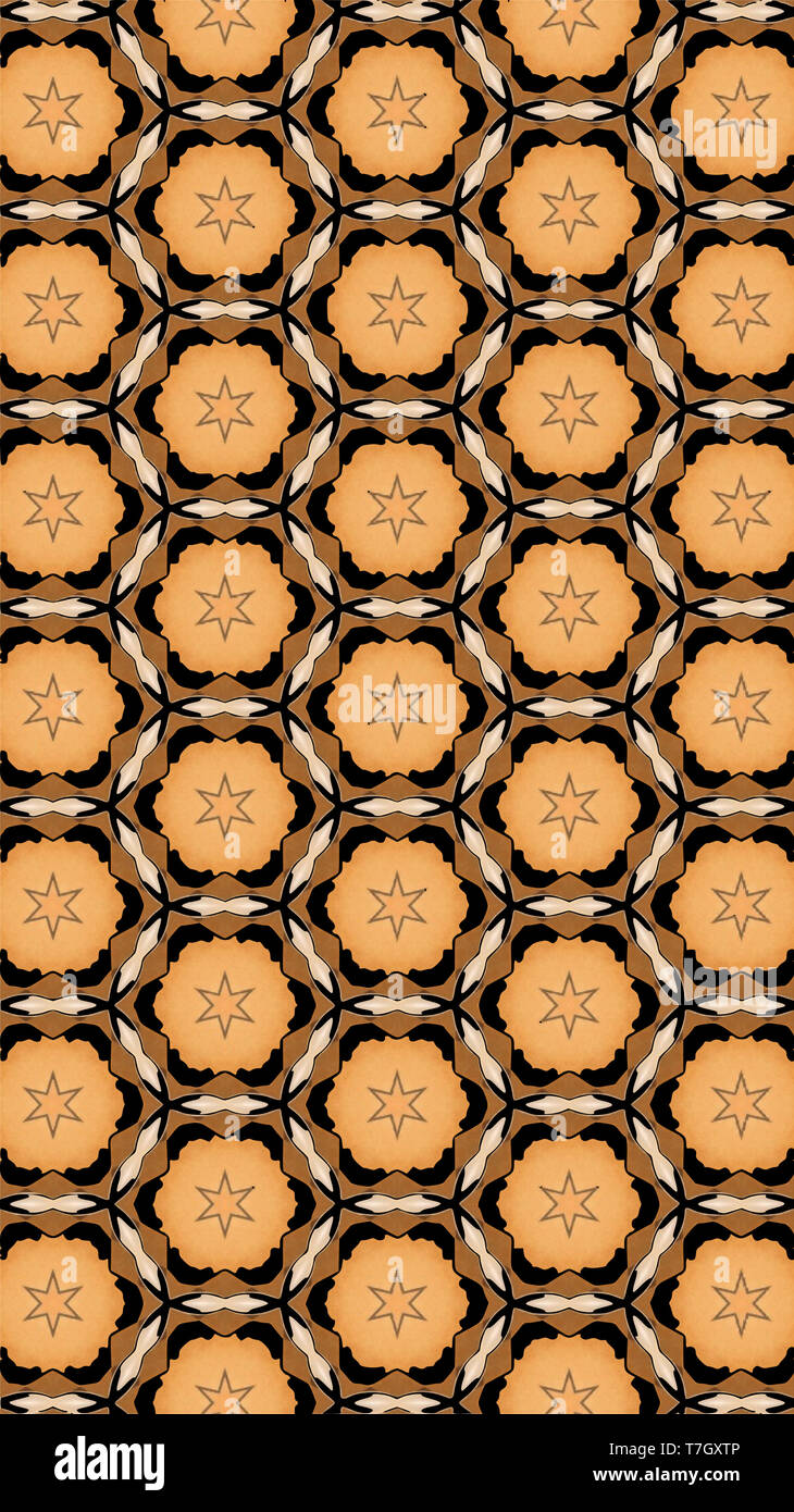 Ornate geometric pattern and abstract colored background Stock Photo ...