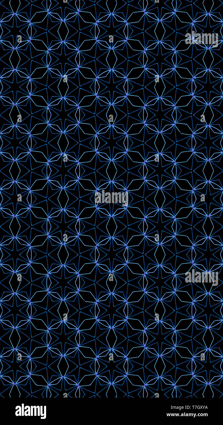 Ornate geometric pattern and abstract colored background Stock Photo ...