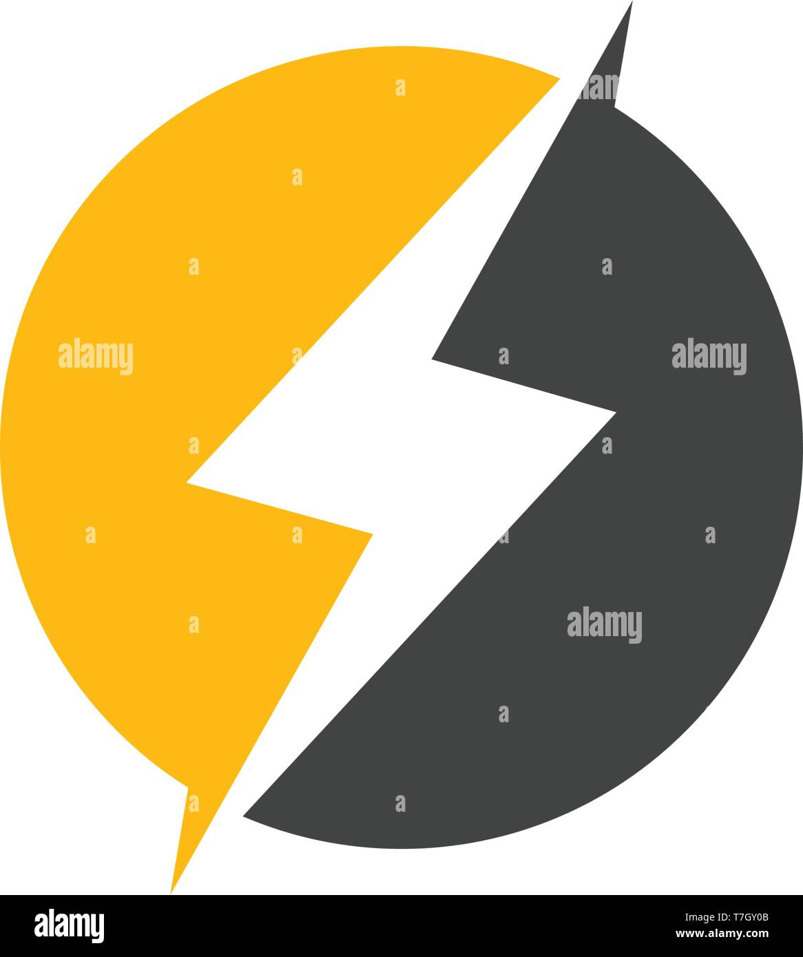lightning icon logo and symbols Stock Vector Image & Art - Alamy