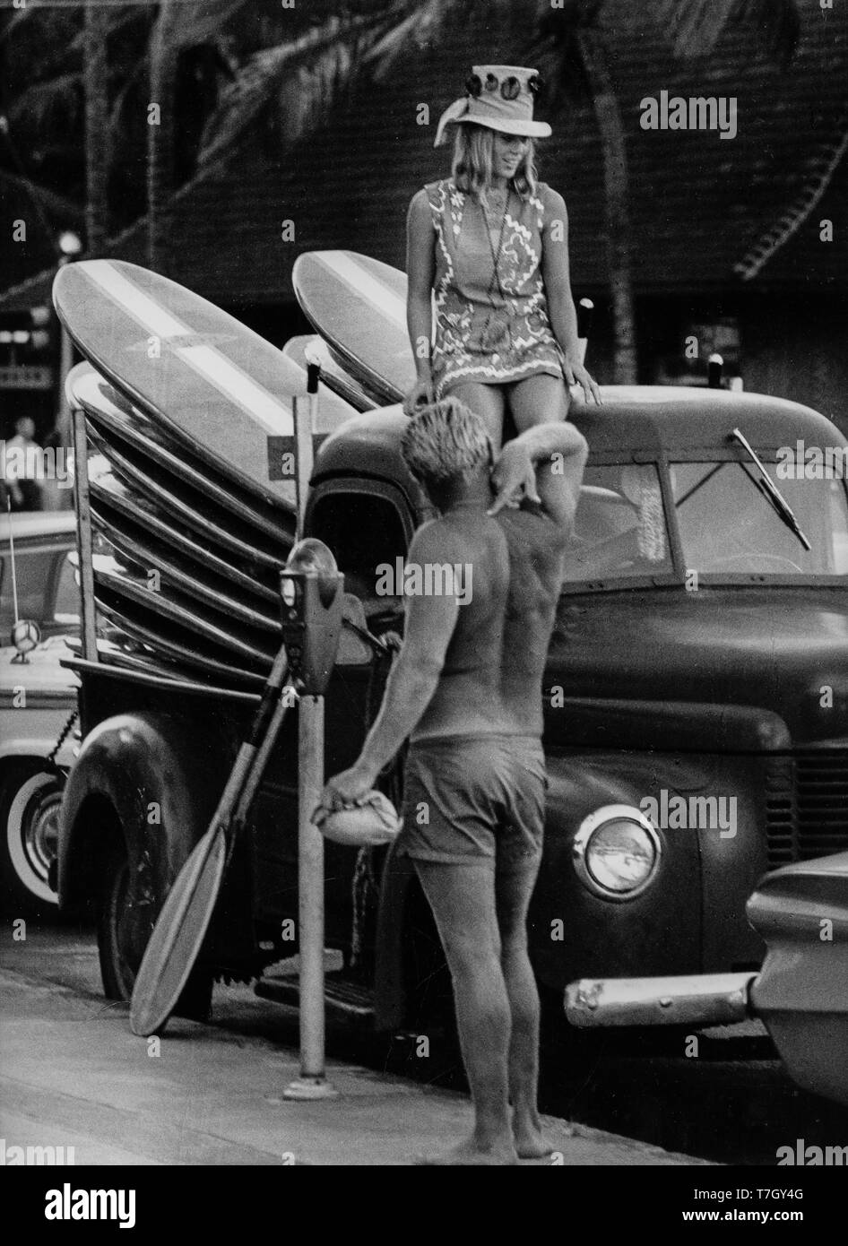 Hawaii island united states Black and White Stock Photos & Images - Alamy