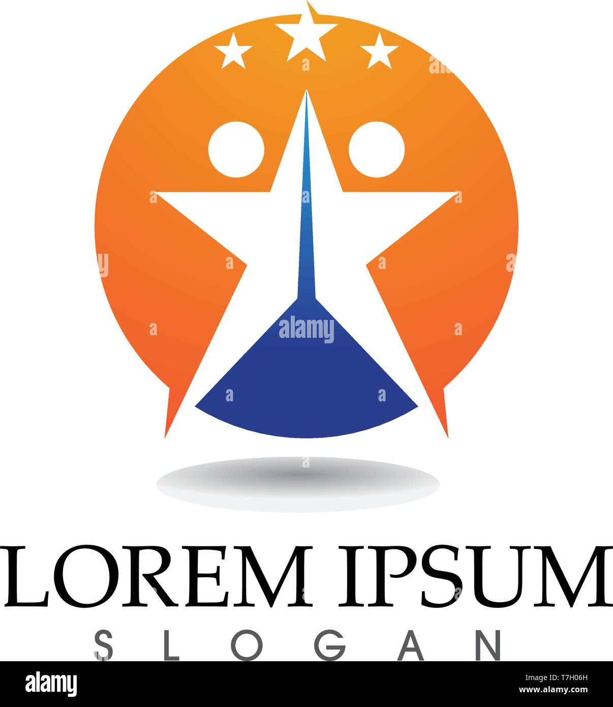 Star success Logo Template Stock Vector Image & Art - Alamy