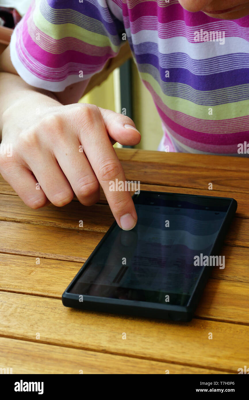 Finger gesture vector hi-res stock photography and images - Alamy