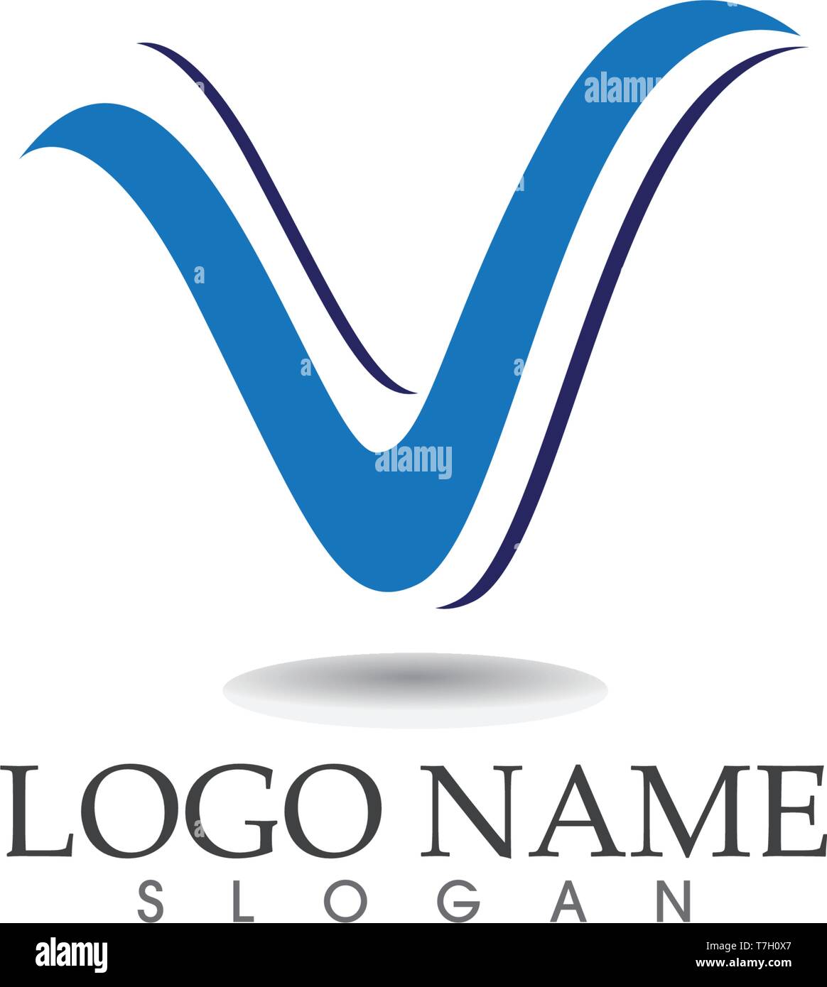 V letters business logo and symbols template Stock Vector Image & Art ...