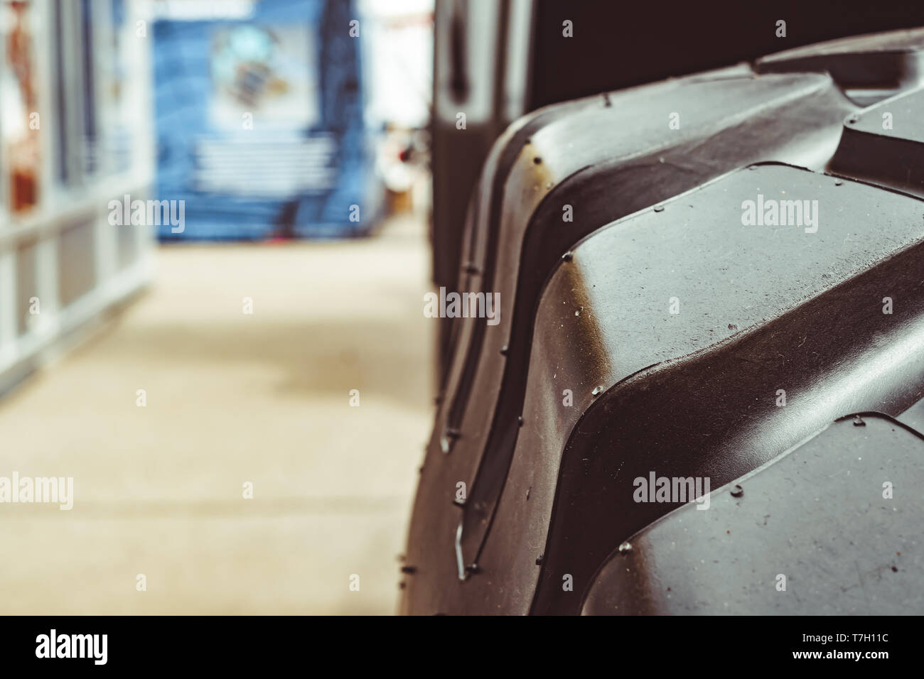 big tire texture tires from truck close-up Stock Photo - Alamy