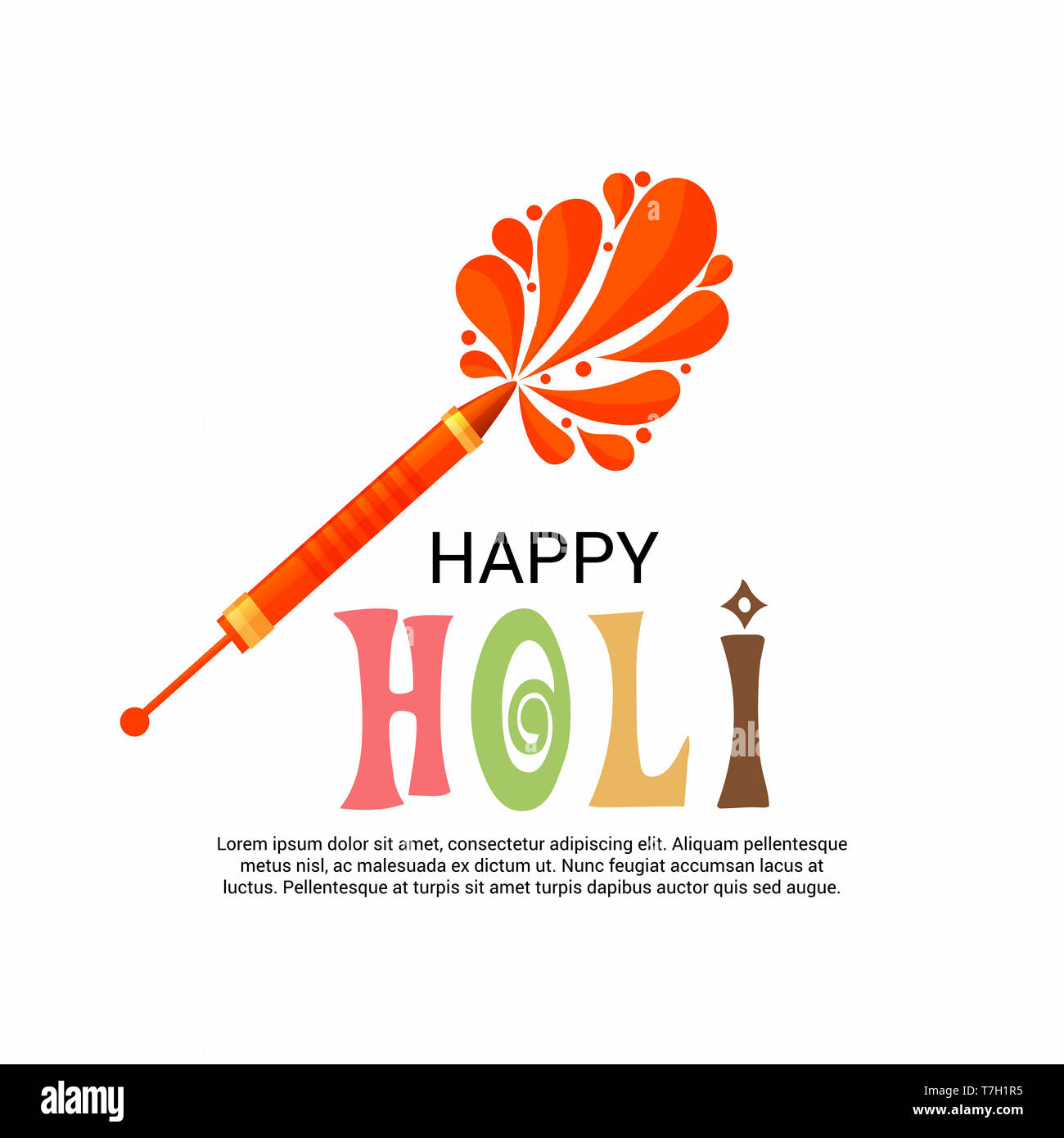 India holi powder Cut Out Stock Images & Pictures - Alamy