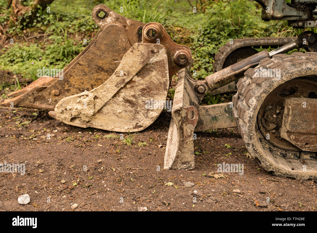 Caterpillar attachments hi-res stock photography and images - Alamy
