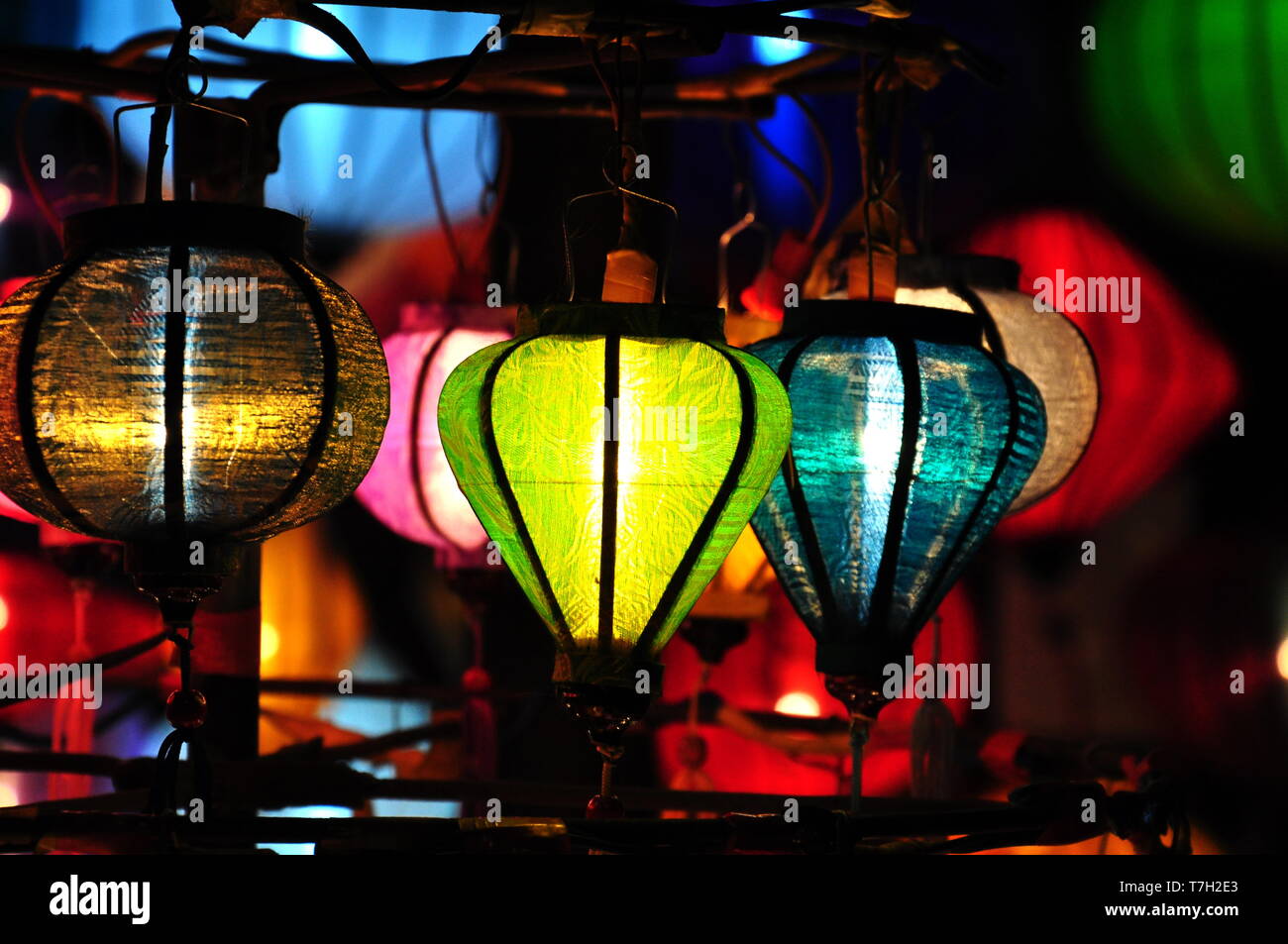 colorful HoiAn lantern Stock Photo - Alamy