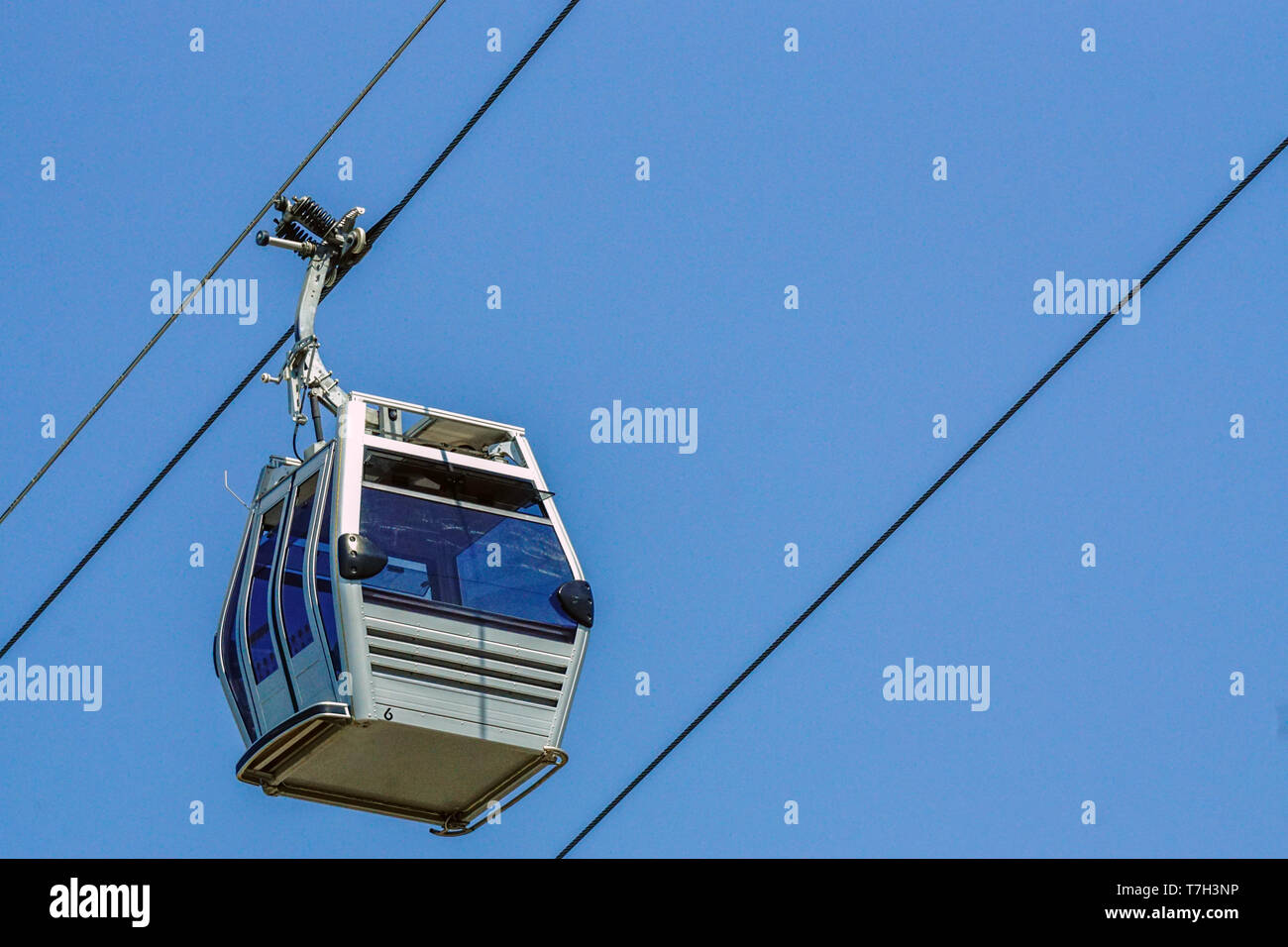 Alanya telpher cable car Stock Photo - Alamy