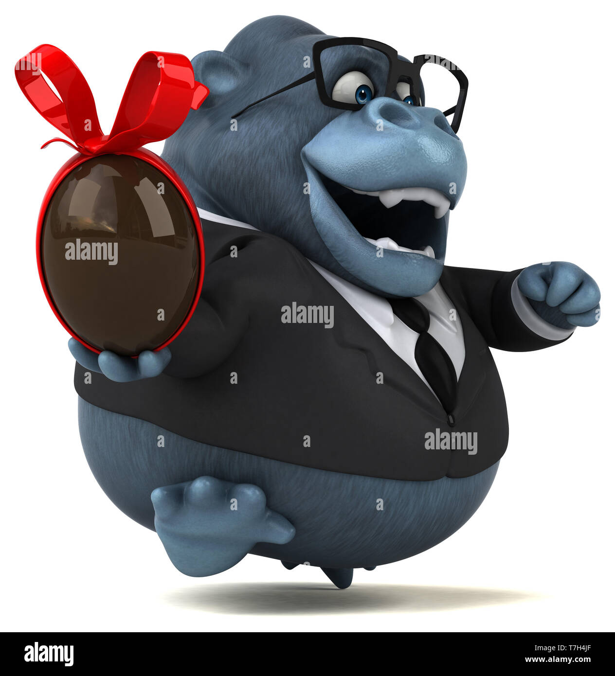 Fat Gorilla Cartoon
