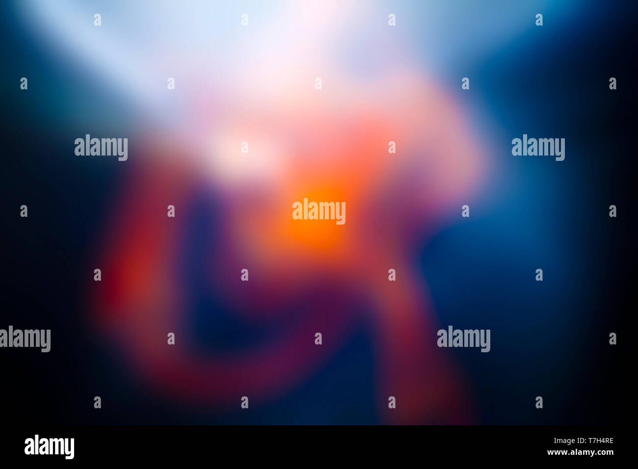 Magic abstract blurred red and blue background Stock Photo - Alamy