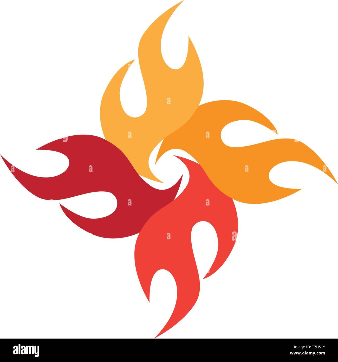 Fire logo and symbols template icons app Stock Vector Image & Art - Alamy