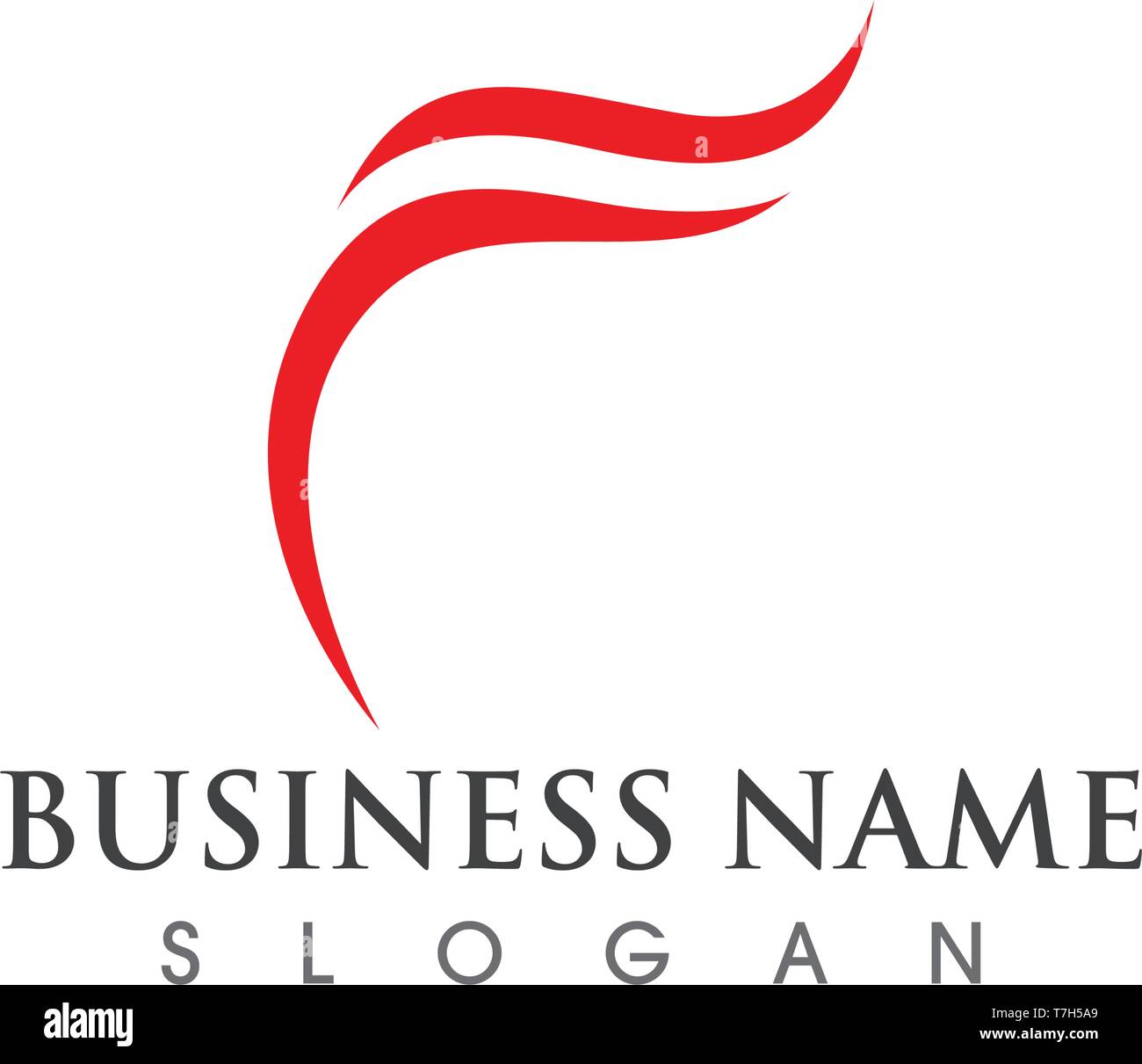 F letter logo and symbols template vector icons Stock Vector Image ...