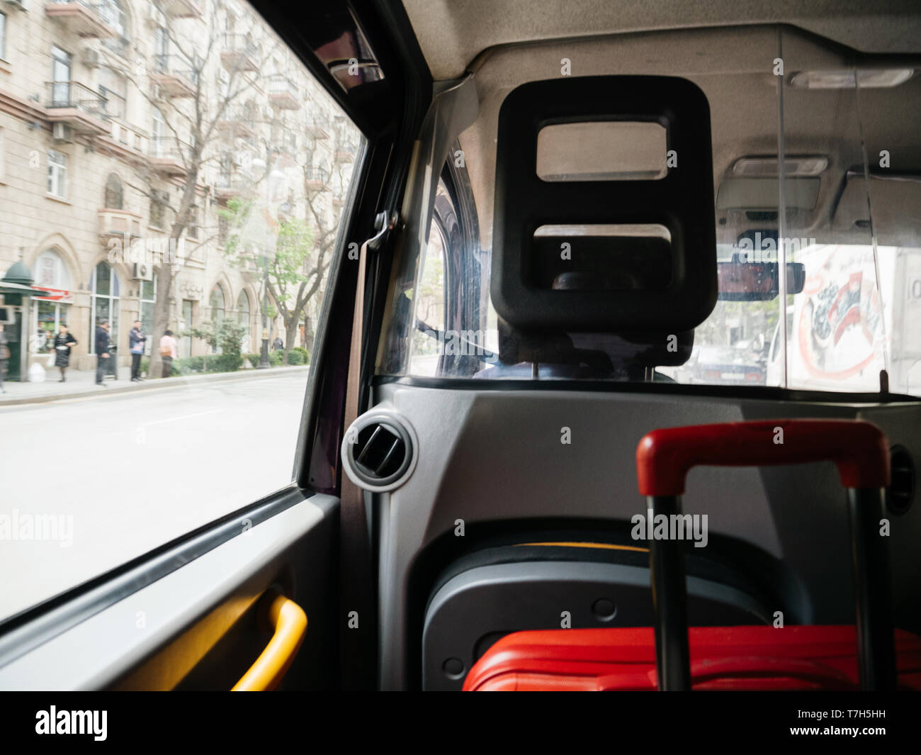 Hackney carriage cab inside hi-res stock photography and images - Alamy