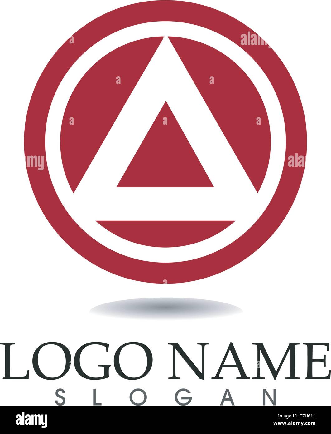 pyramid Logo Template vector icon design Stock Vector Image & Art - Alamy