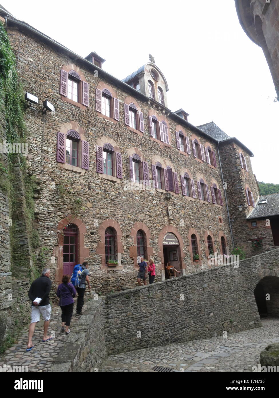 Historic hillside village conques france hi-res stock photography and ...