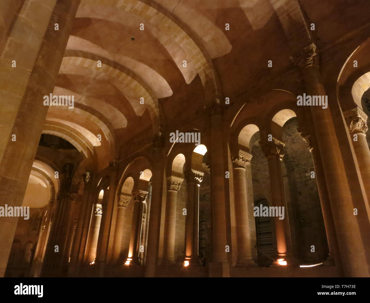 Abbey church of saint foy hi-res stock photography and images - Alamy