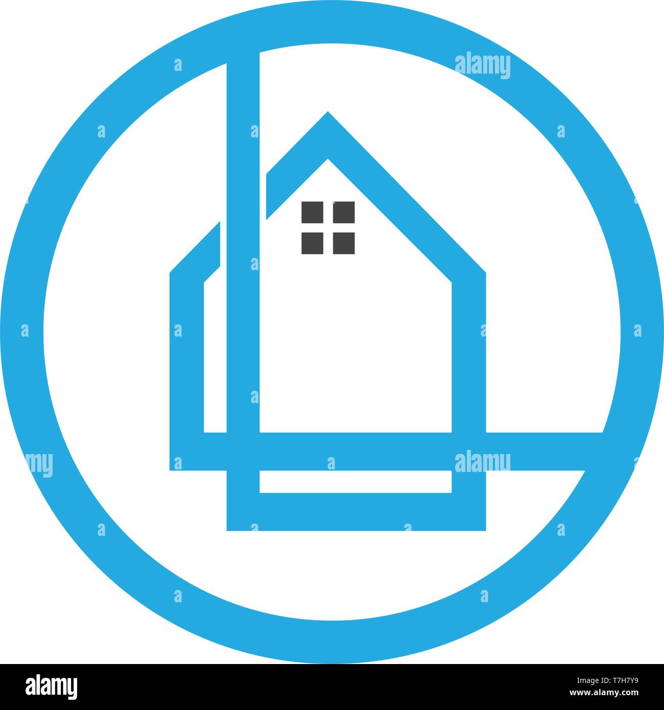 Home and building logo and symbol vector template Stock Vector Image ...