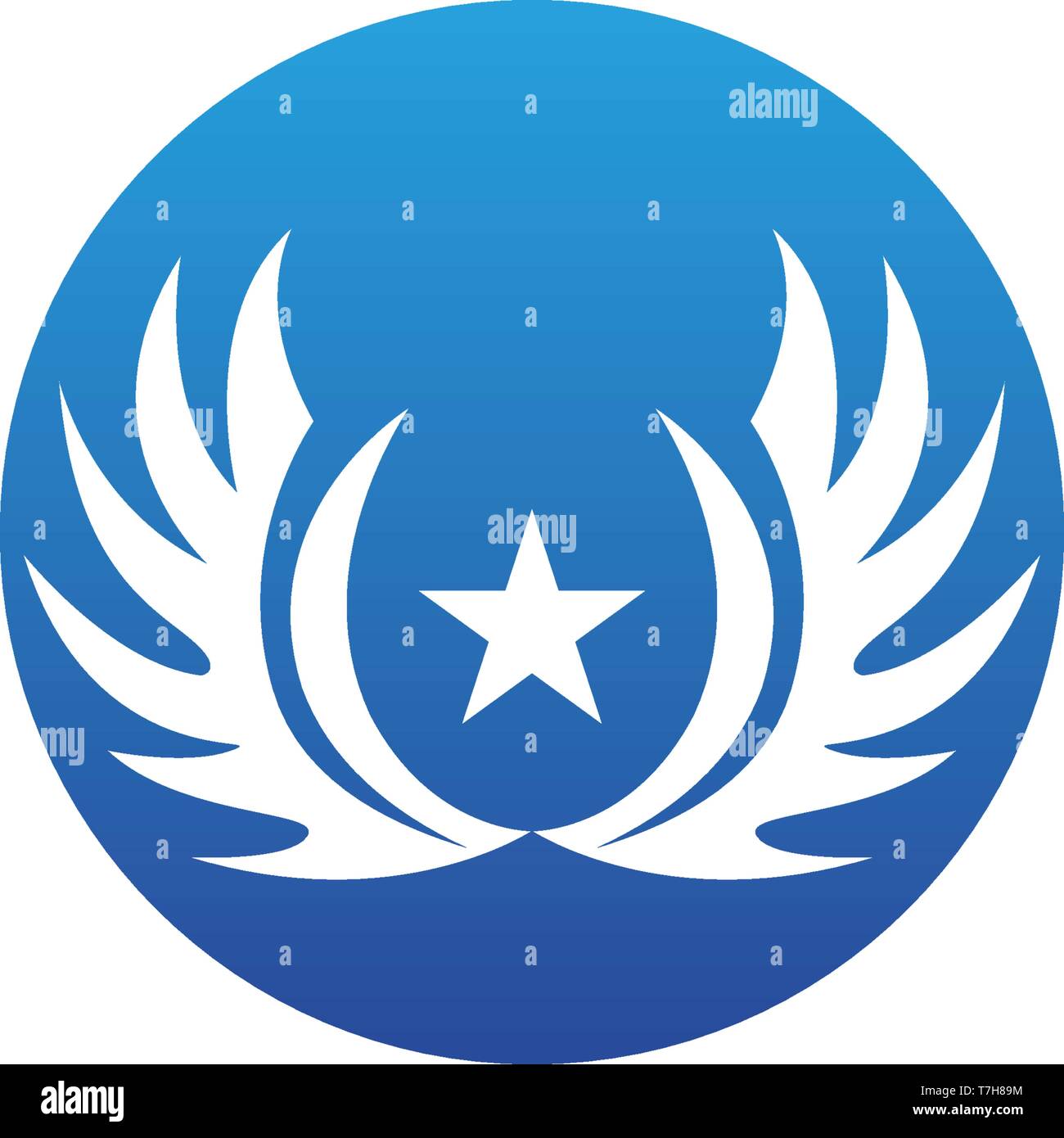 Wings logo and symbols app template icons Stock Vector Image & Art - Alamy