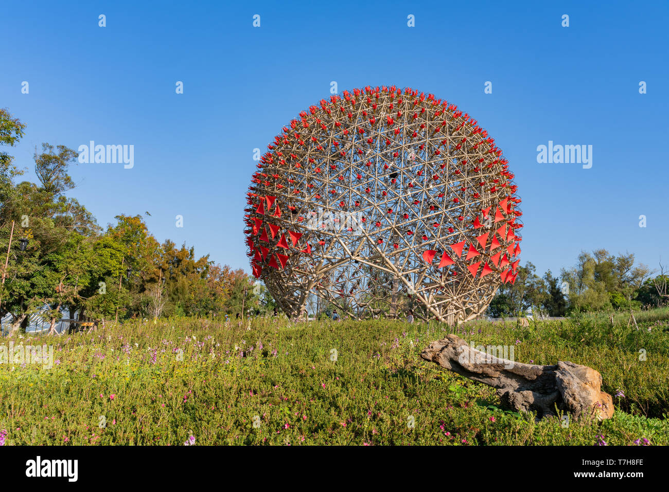 Taichung, DEC 22: The famous Machine flower of Taichung World Flora ...
