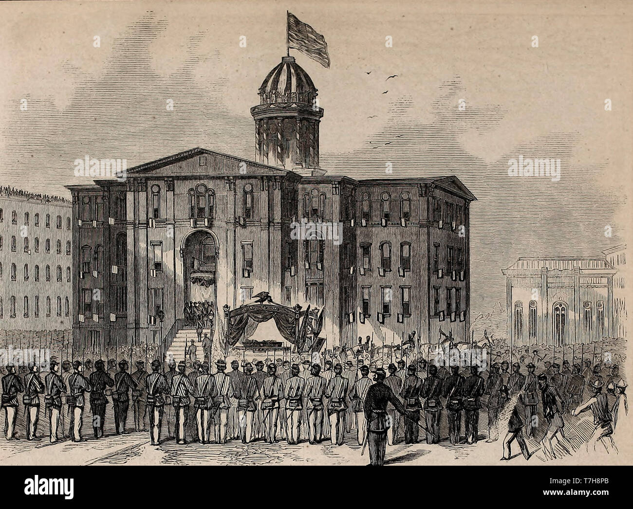 Funeral Service of President Abraham Lincoln, at Chicago, Illinois, May ...