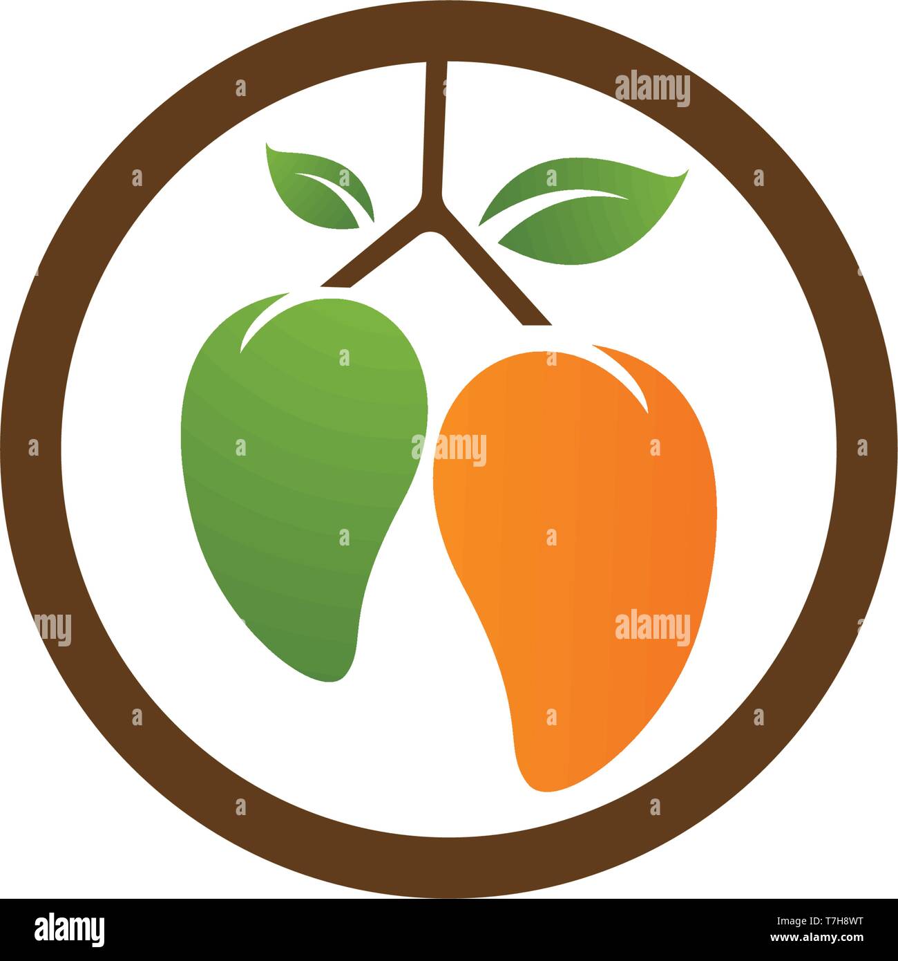 Mango vector logo Mango icon vector template Stock Vector Image & Art ...