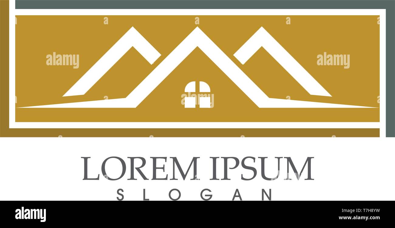 Home and building logo and symbol vector template Stock Vector Image ...