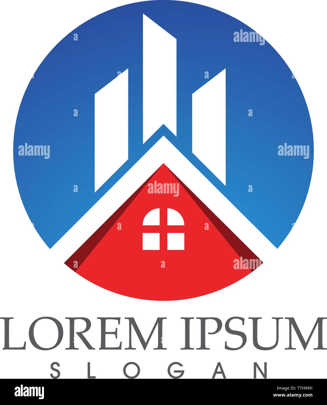 Home and building logo and symbol vector template Stock Vector Image ...
