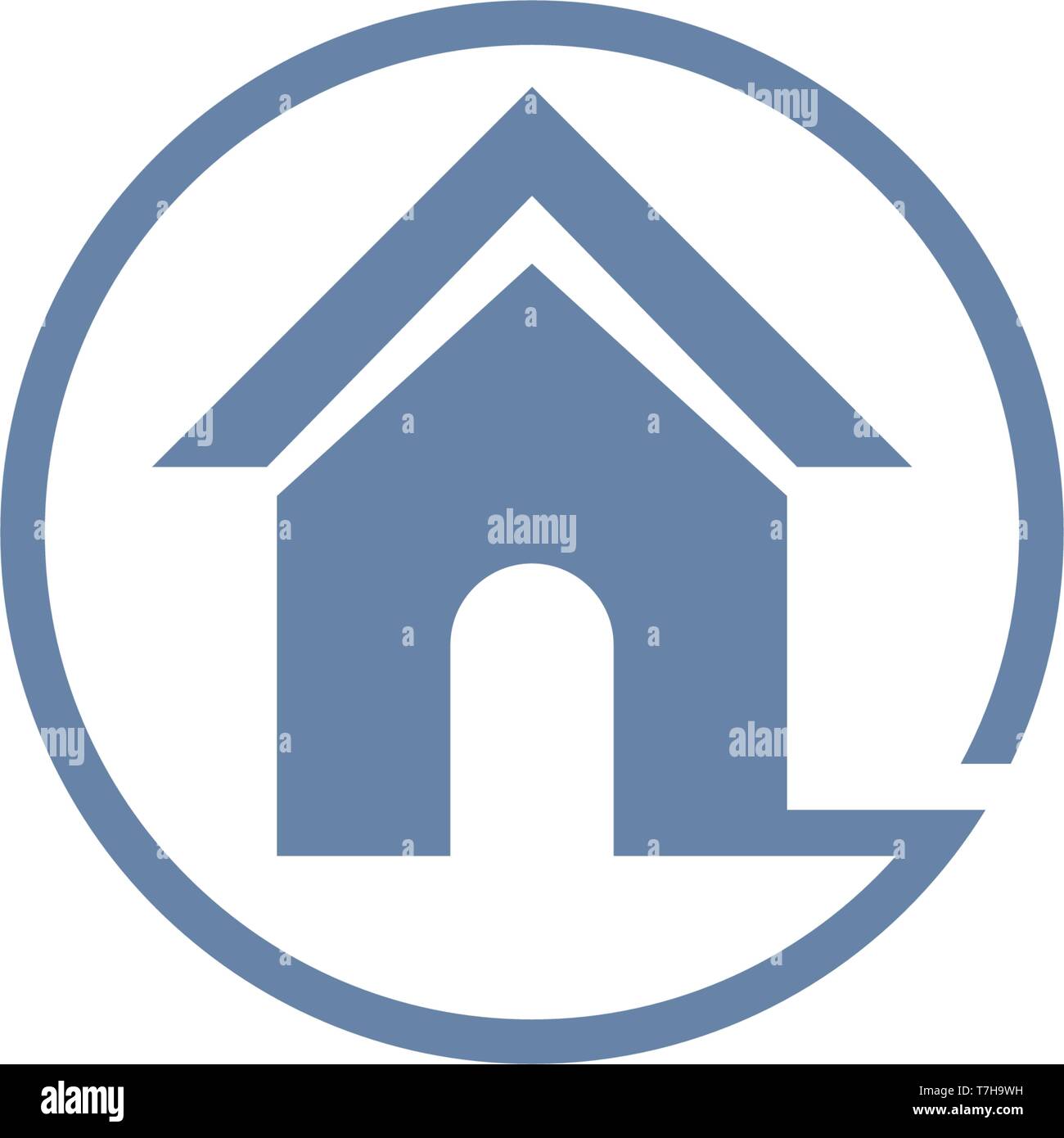 Home and building logo and symbol vector template Stock Vector Image ...