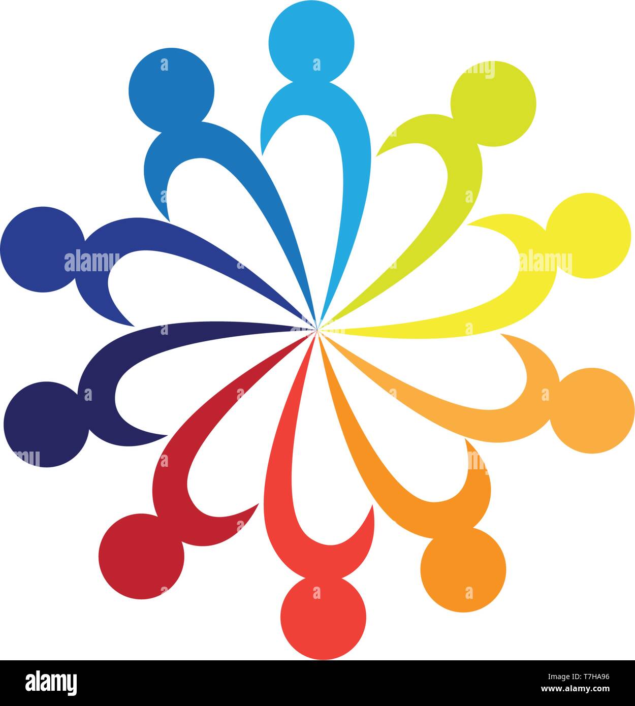 Community ONION people care logo and symbols template Stock Vector ...