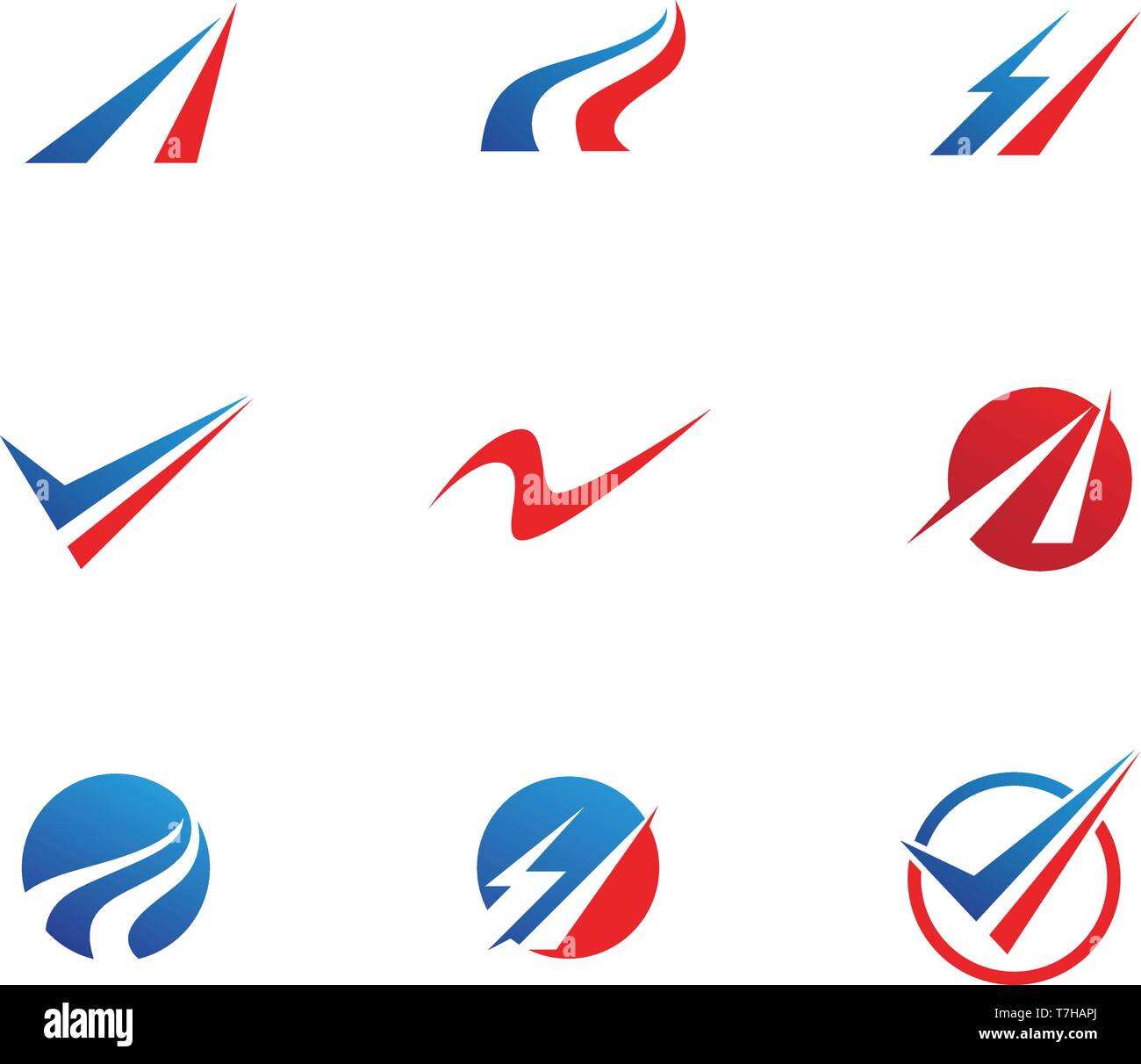 finance logo and symbols vector concept illustration Stock Vector Image ...