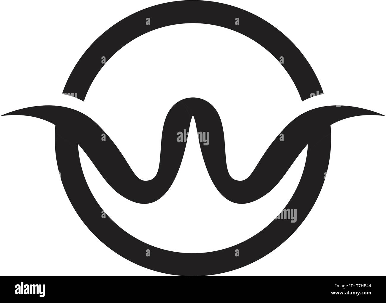 W letters business logo and symbols template Stock Vector Image & Art ...